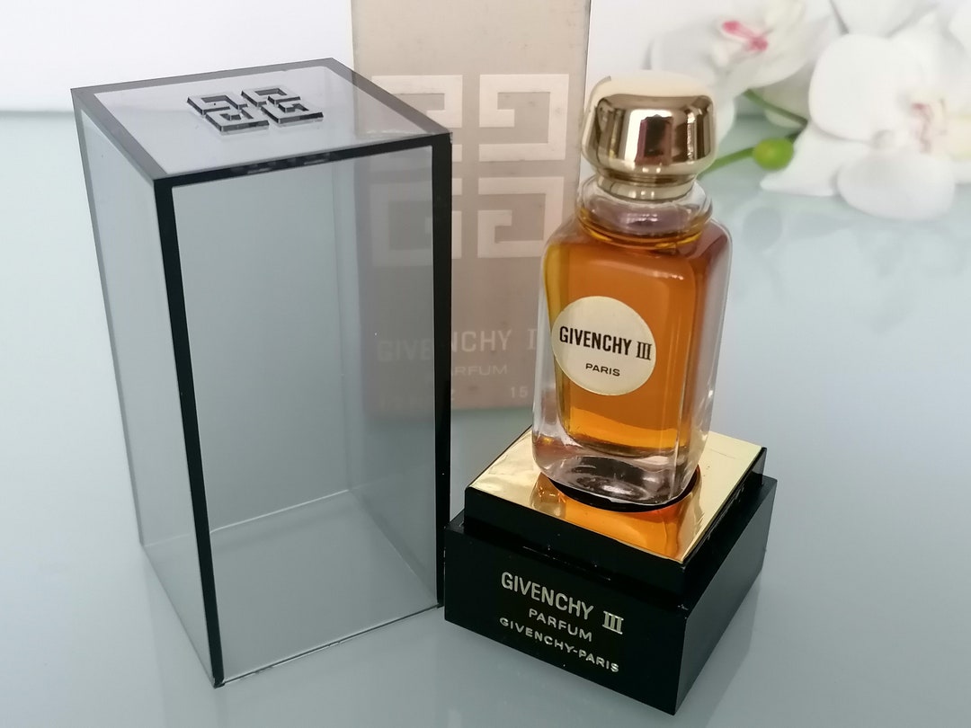 Vintage ''givenchy III'' Parfum /extrait 1/2 Fl.oz / 15 Ml Sealed ...