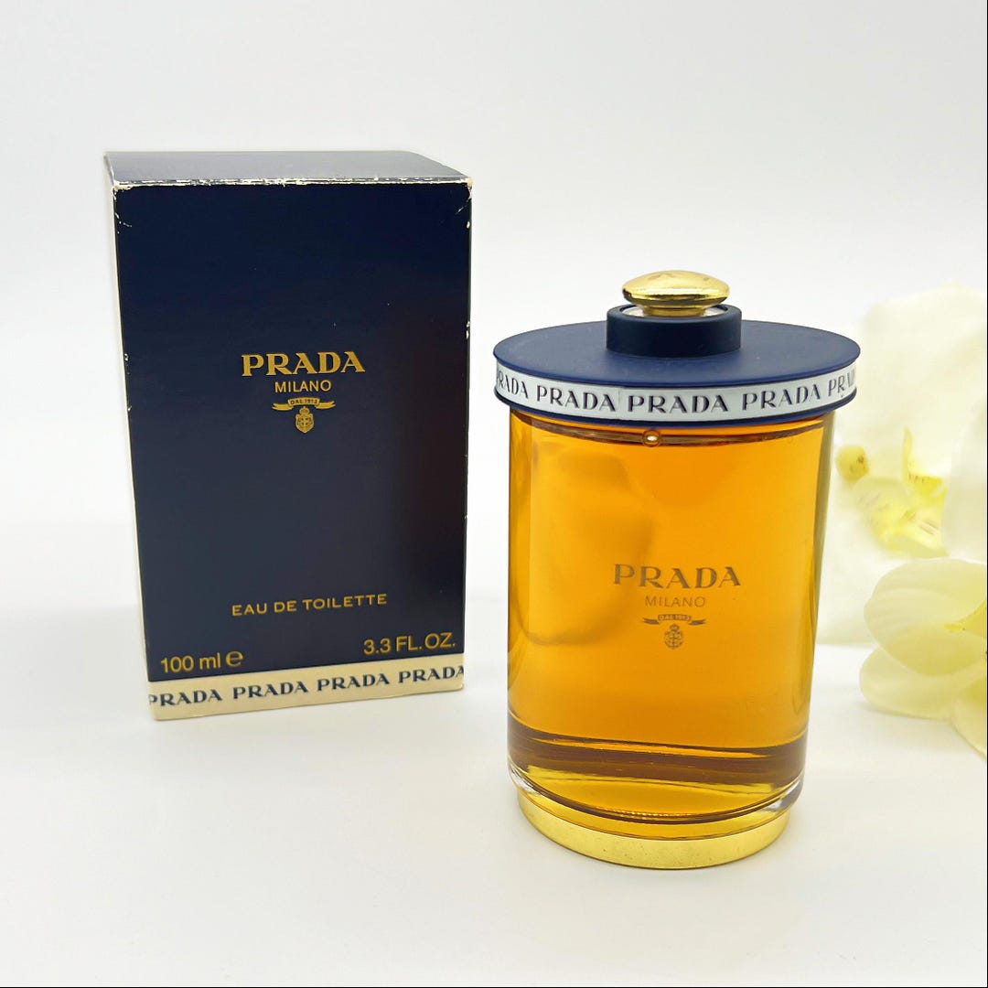 Rare Vintage Prada Milano Eau De Toilette 100ml Perfume Italian ...