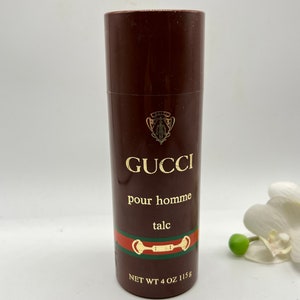 Gucci Pour Homme TALC 115g/4oz vintage Perfumed Body Talc for - Etsy