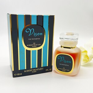 Vison Robert Beaulieu (1987) Eau De Parfum 60 Ml/2 Fl.oz No Spray, Rare ...