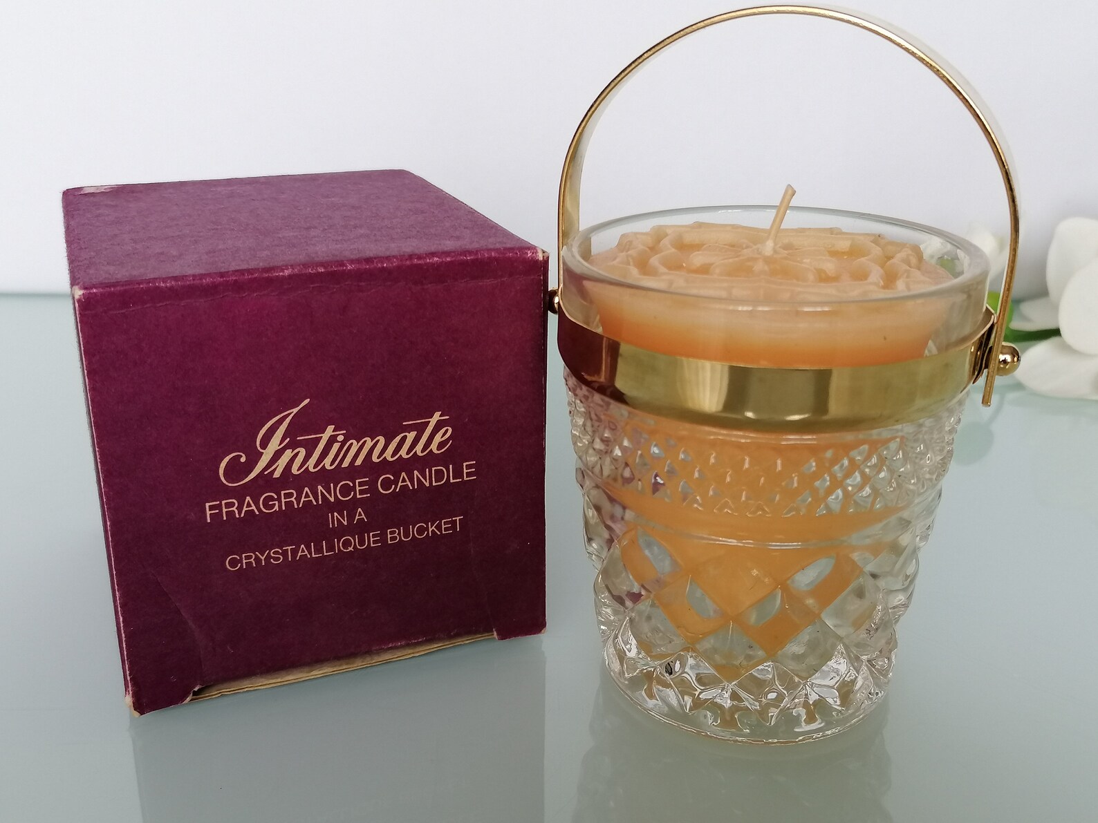 Revlon Intimate Fragrance Candle in a Crystallque Bucet - Etsy