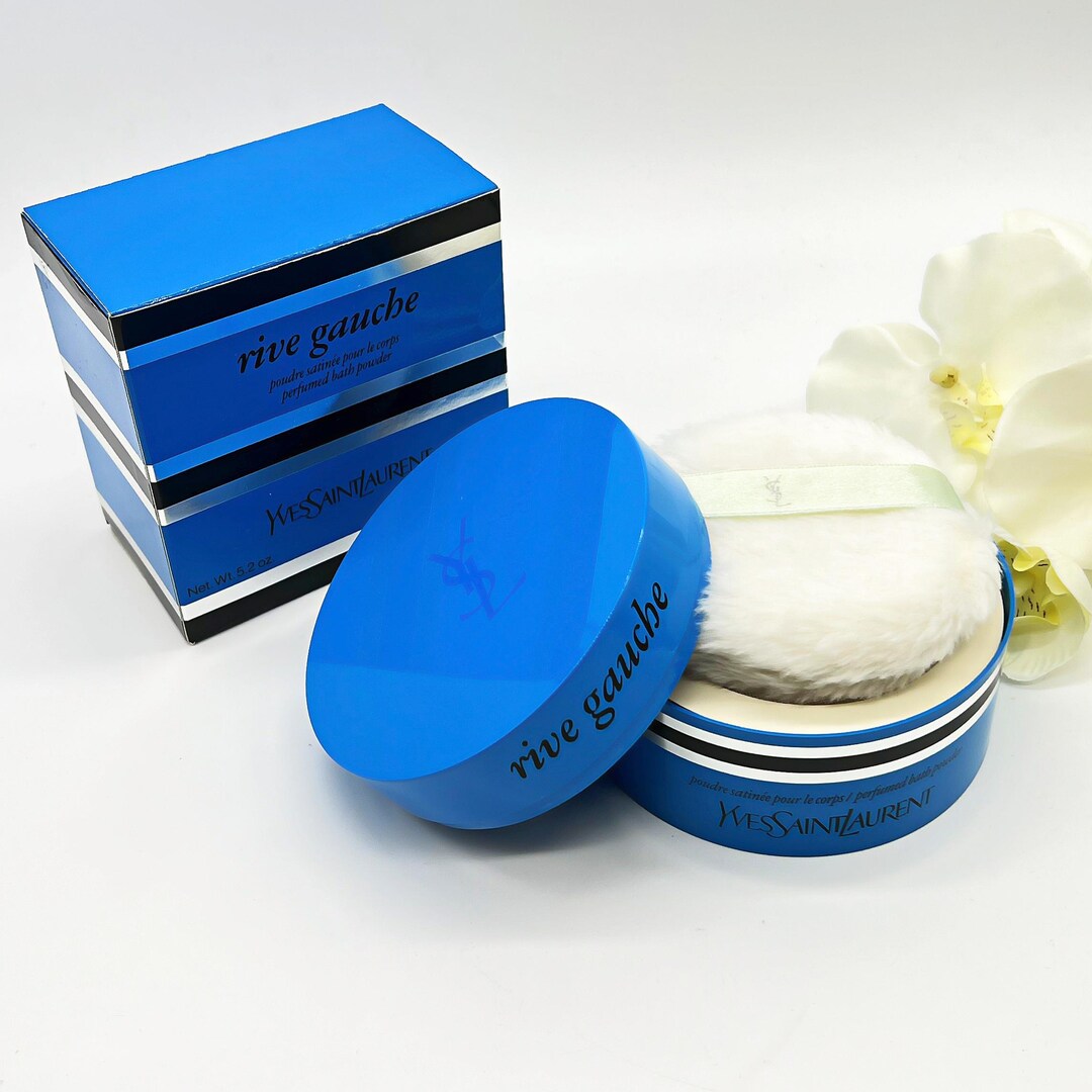 Perfumed Body Powder Rive Gauche ,5,2oz/150g, Sealed ,new in Box, Rare ...