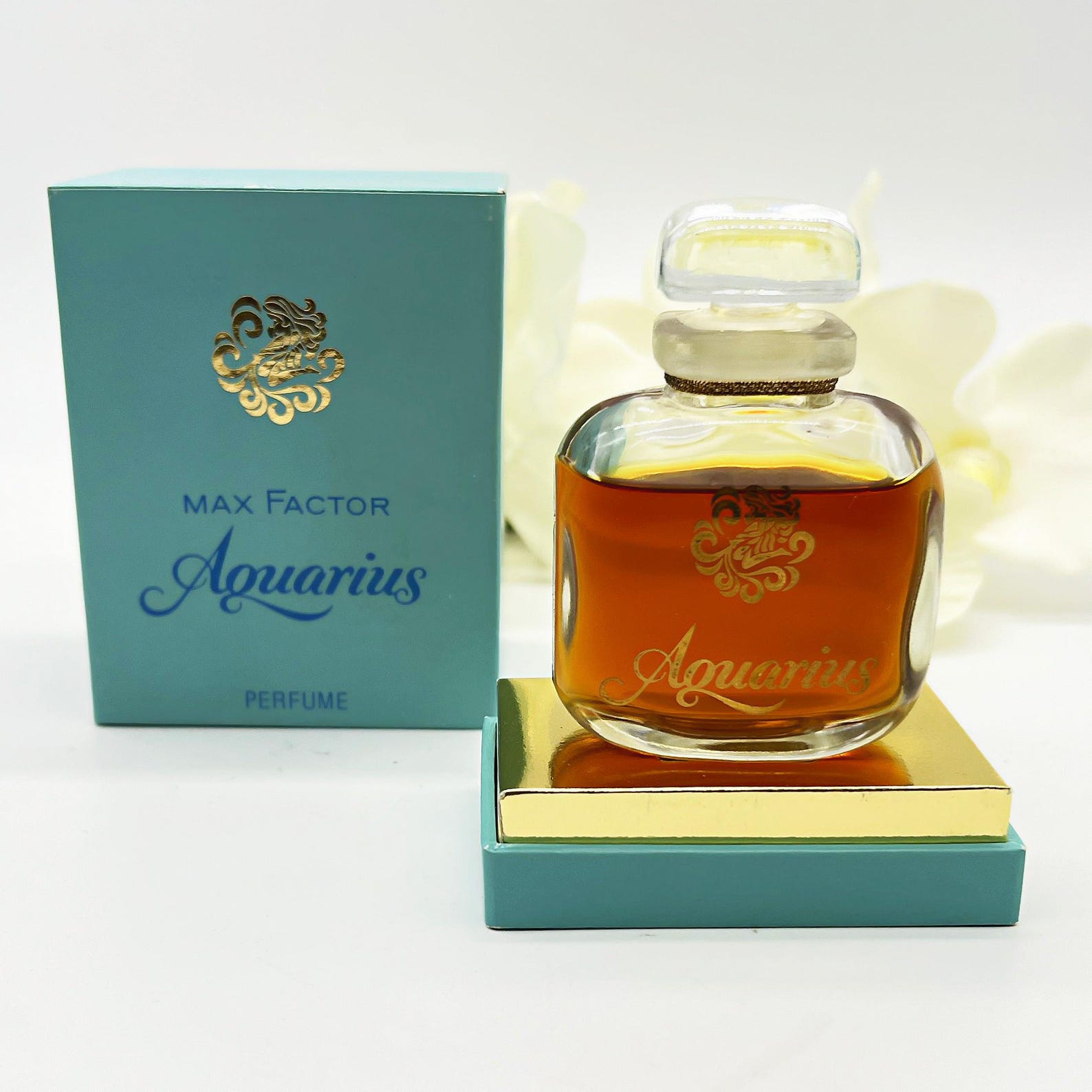 Aquarius Max Factor, Parfum or Extrait 30ml/1 Fl.oz, Vintage Perfume ...