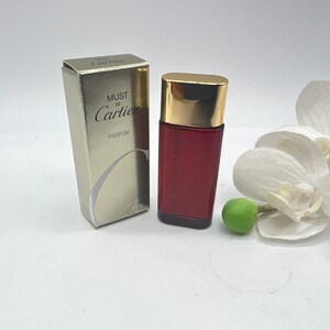 Must De Cartier, 2 Miniature Perfume , Parfum/extrait 4 Ml/0,13fl.oz ...