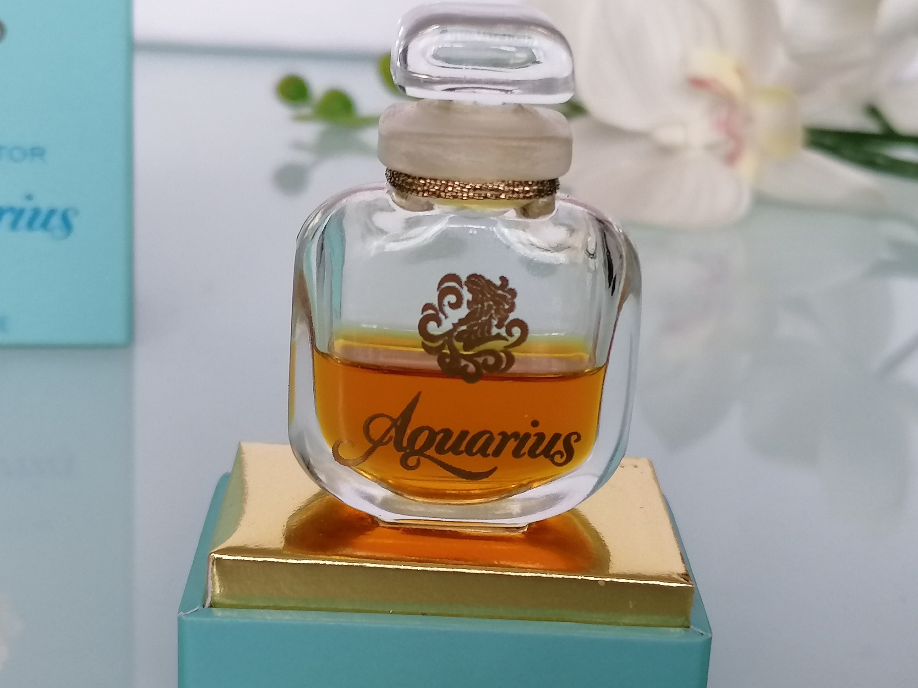 Vintage Aquarius Max Factor 1969 Perfume/extrait 75 Ml 1/4 | Etsy