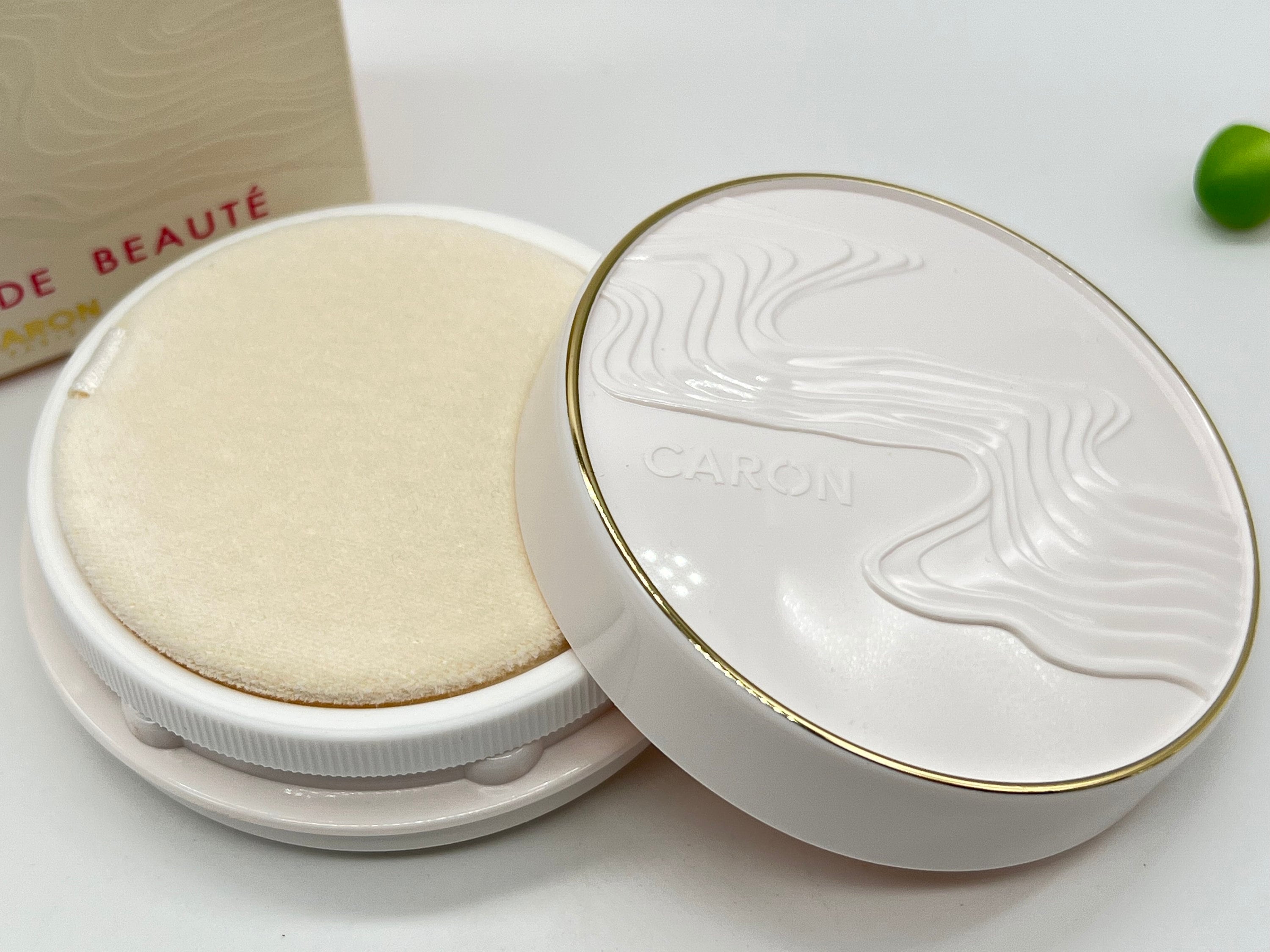 Caron Poudre Peau Fine rose Bonne Mine 30g/ 1oz With Puff - Etsy