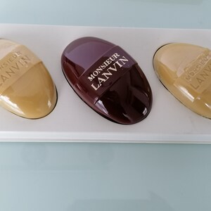 Monsieur Lanvin Vintage Perfumed Soap Set 3x 90 G Gift Idea for Men - Etsy