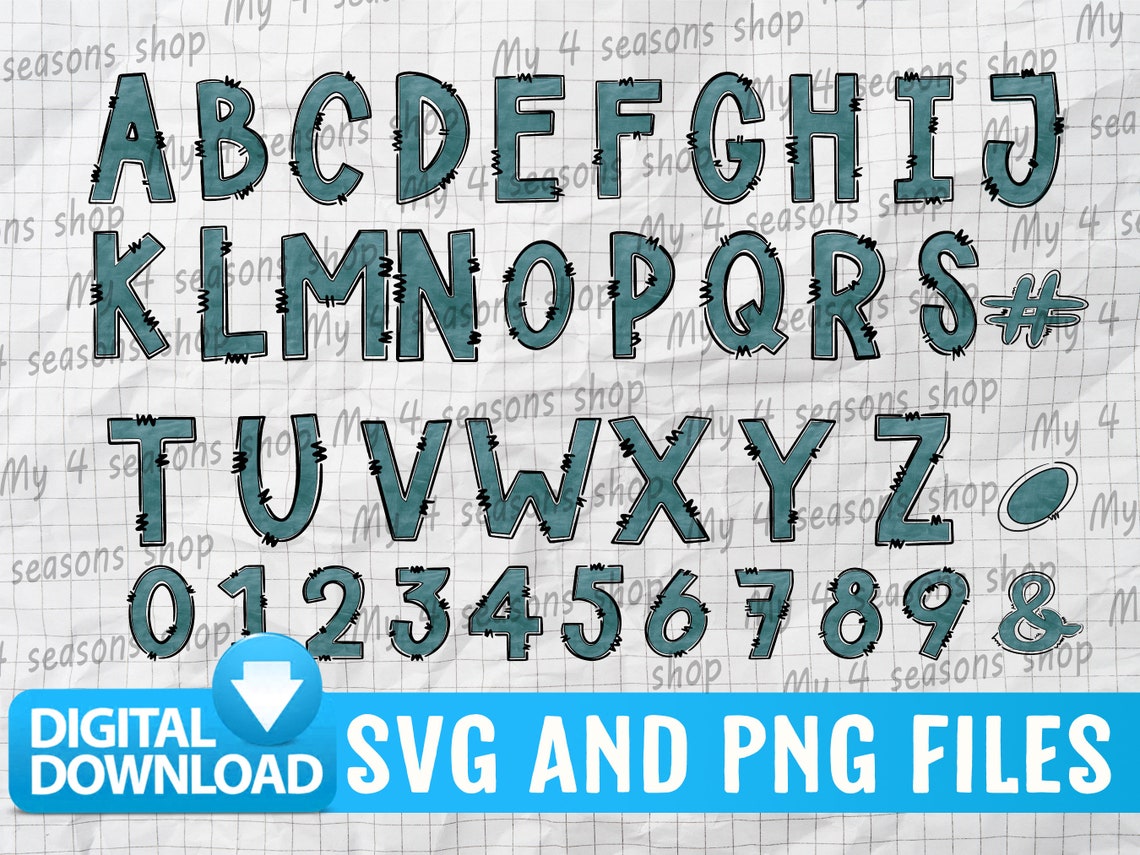 7 Sets of School Letters SVG School Letters PNG Bundle Back to - Etsy