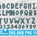 7 Sets of School Letters SVG School Letters PNG Bundle Back to - Etsy