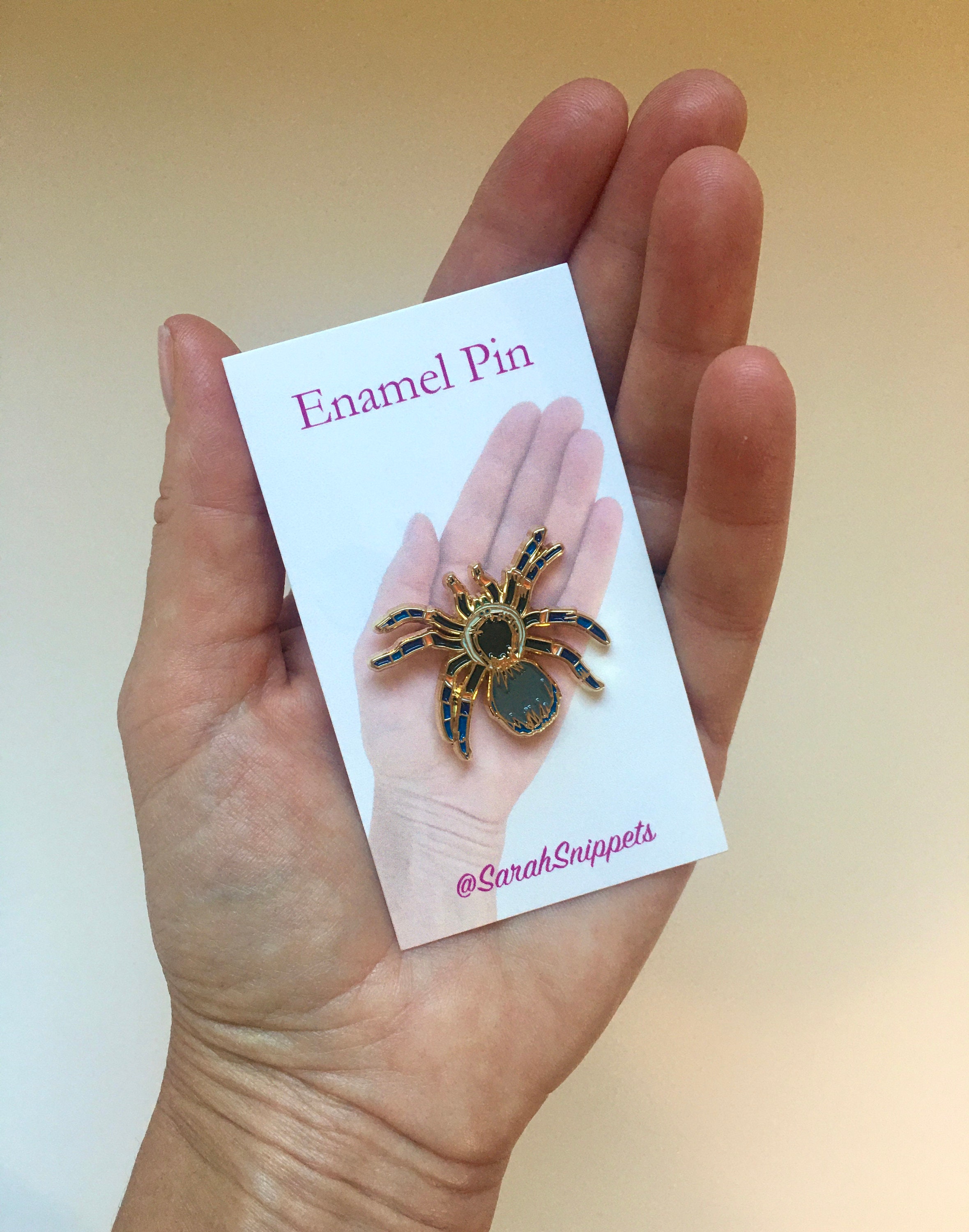 Tarantulas Enamel Pin/spider Jewelry - Etsy