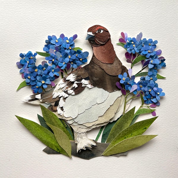 Willow Ptarmigan - Etsy