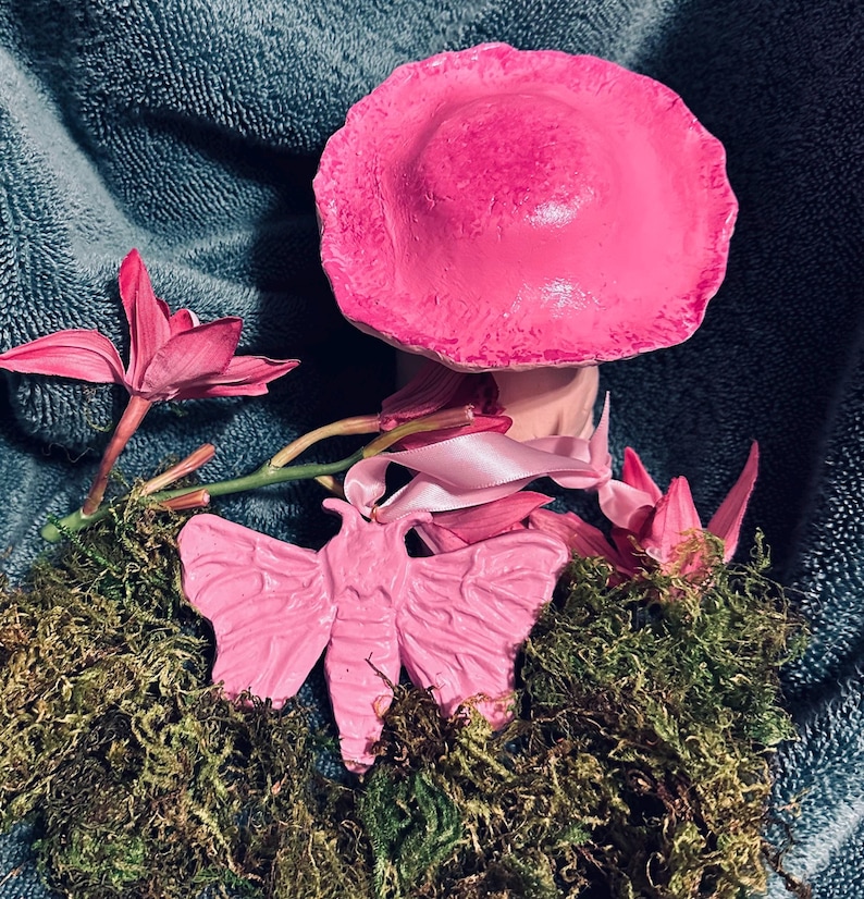 Melanie Martinez Inspired Pink Portals Moth Christmas Ornament. Hand ...