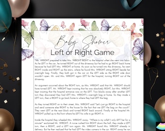 Printable Shower Game: Left Right Game Instant Download Toy Story - Etsy