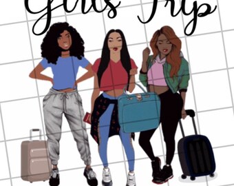 Girls Trip Sublimation | Etsy