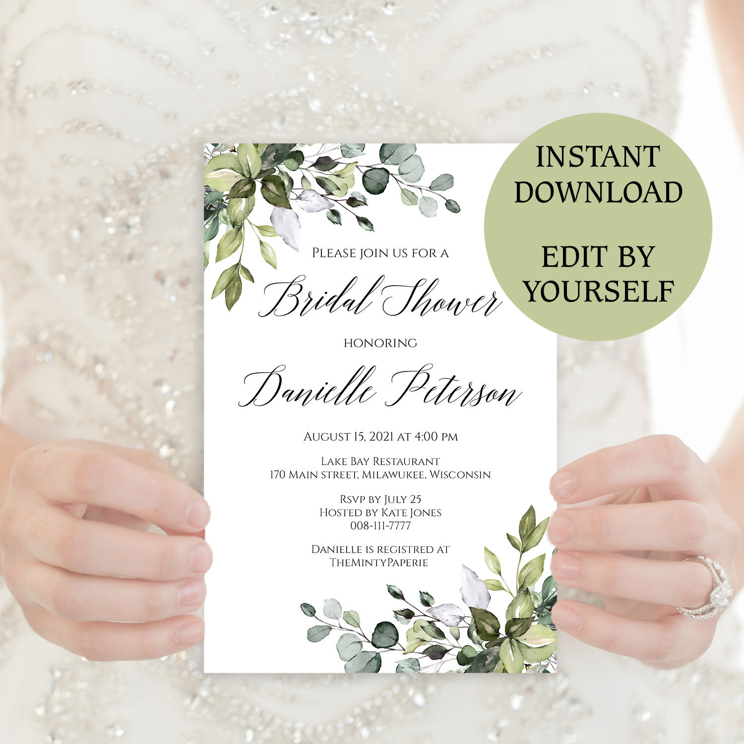 4 X 6 Invitation Template