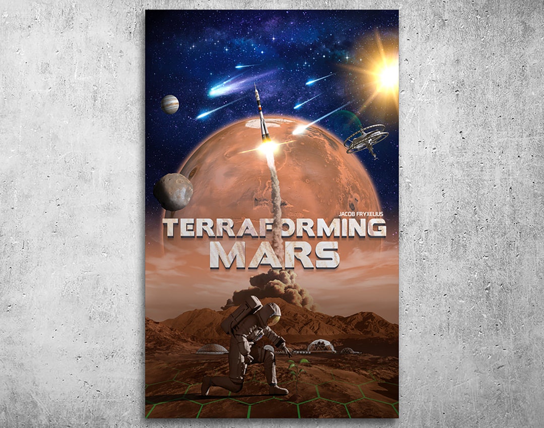 Terraforming Mars Original Poster Artwork - Etsy