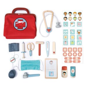 Personalized Pretend Medical Playset, Kids Doctor Kit, Doctor Play Set ...