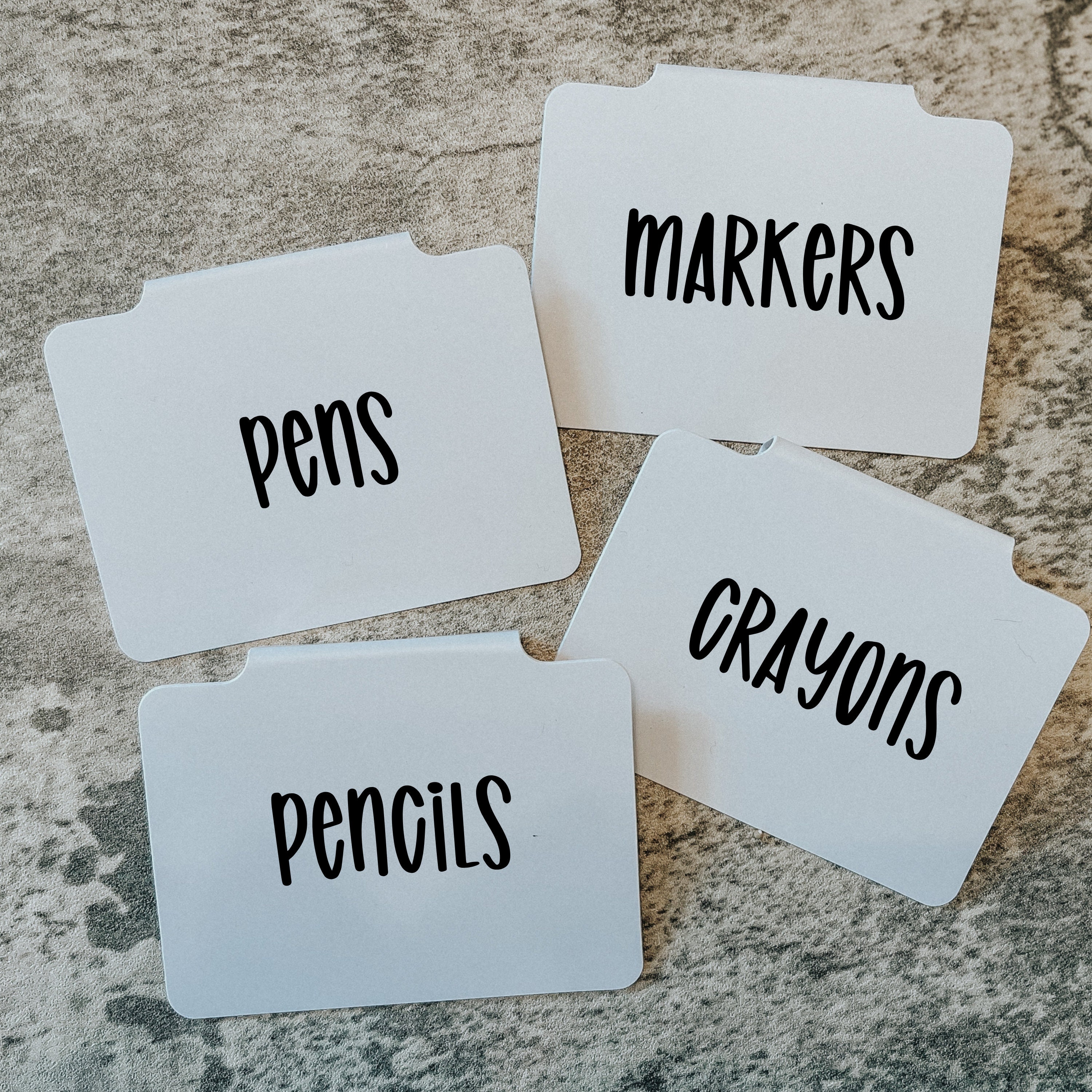 Custom Vinyl Bin Clip Labels: Kitchen & Closet Organization - Etsy