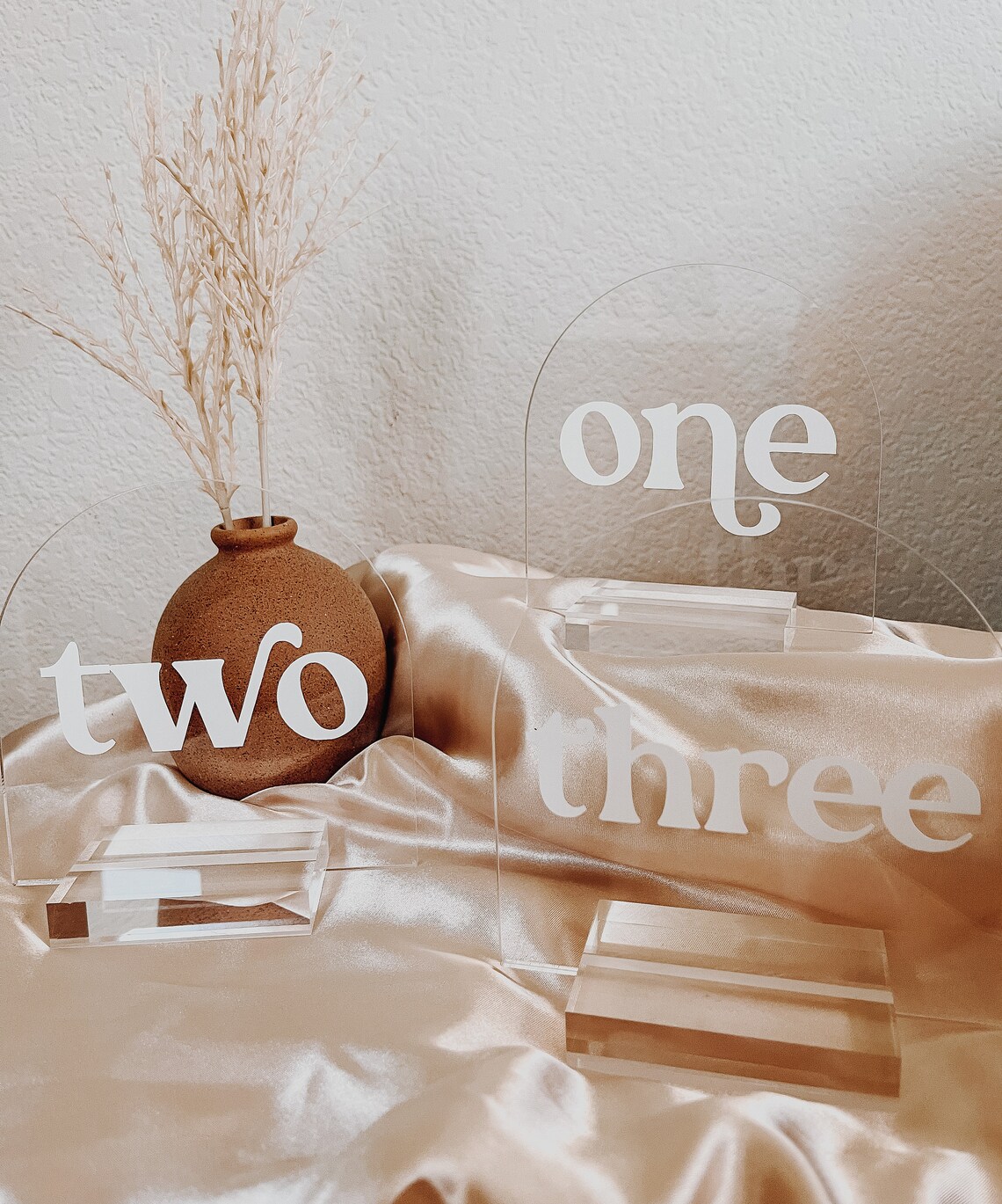 Acrylic Table Numbers - Etsy