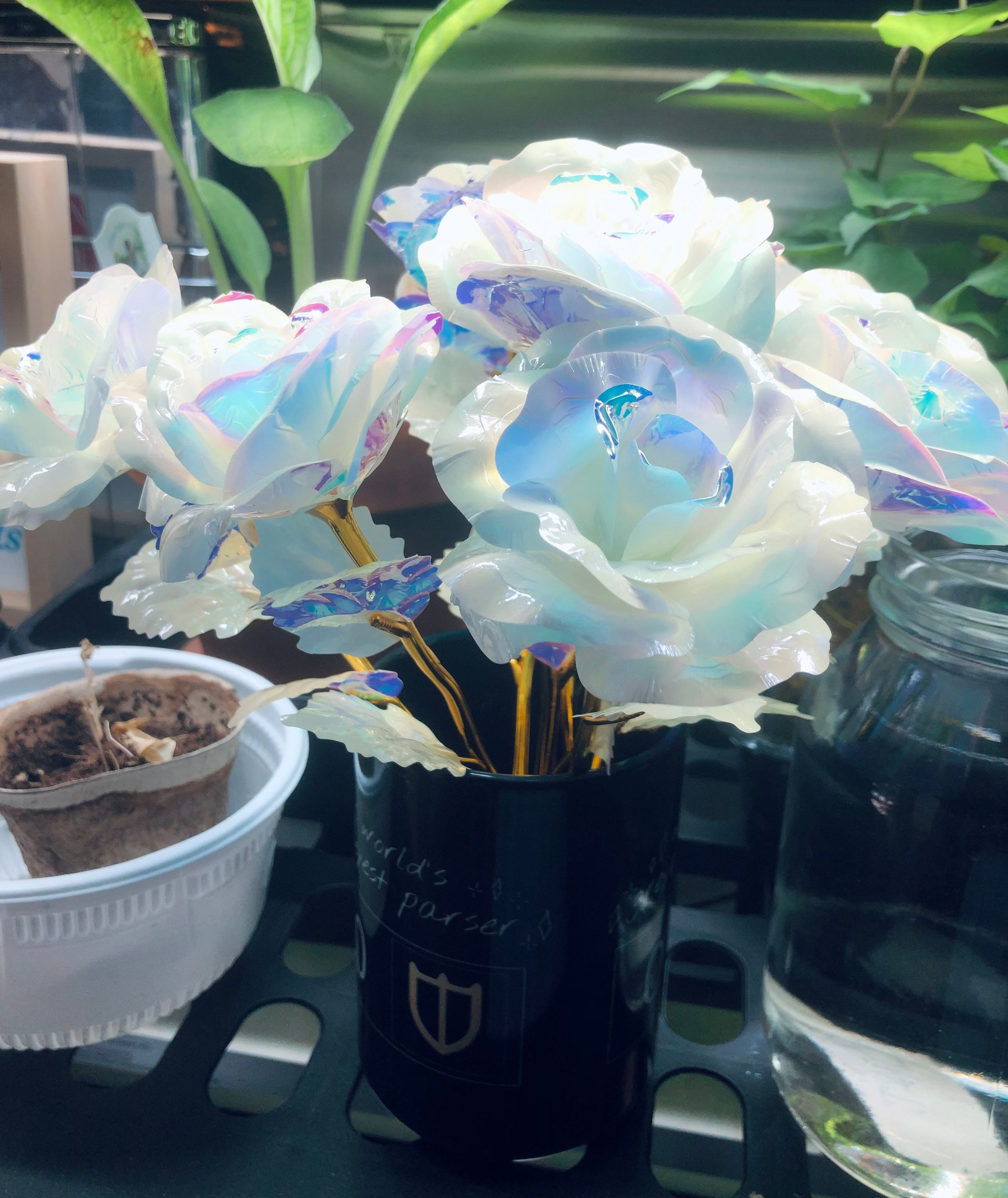 FFXIV Elpis Glow in the Dark Holographic Flower FFXIV - Etsy Australia