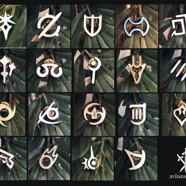 Ffxiv Job Enamel Pins - Etsy