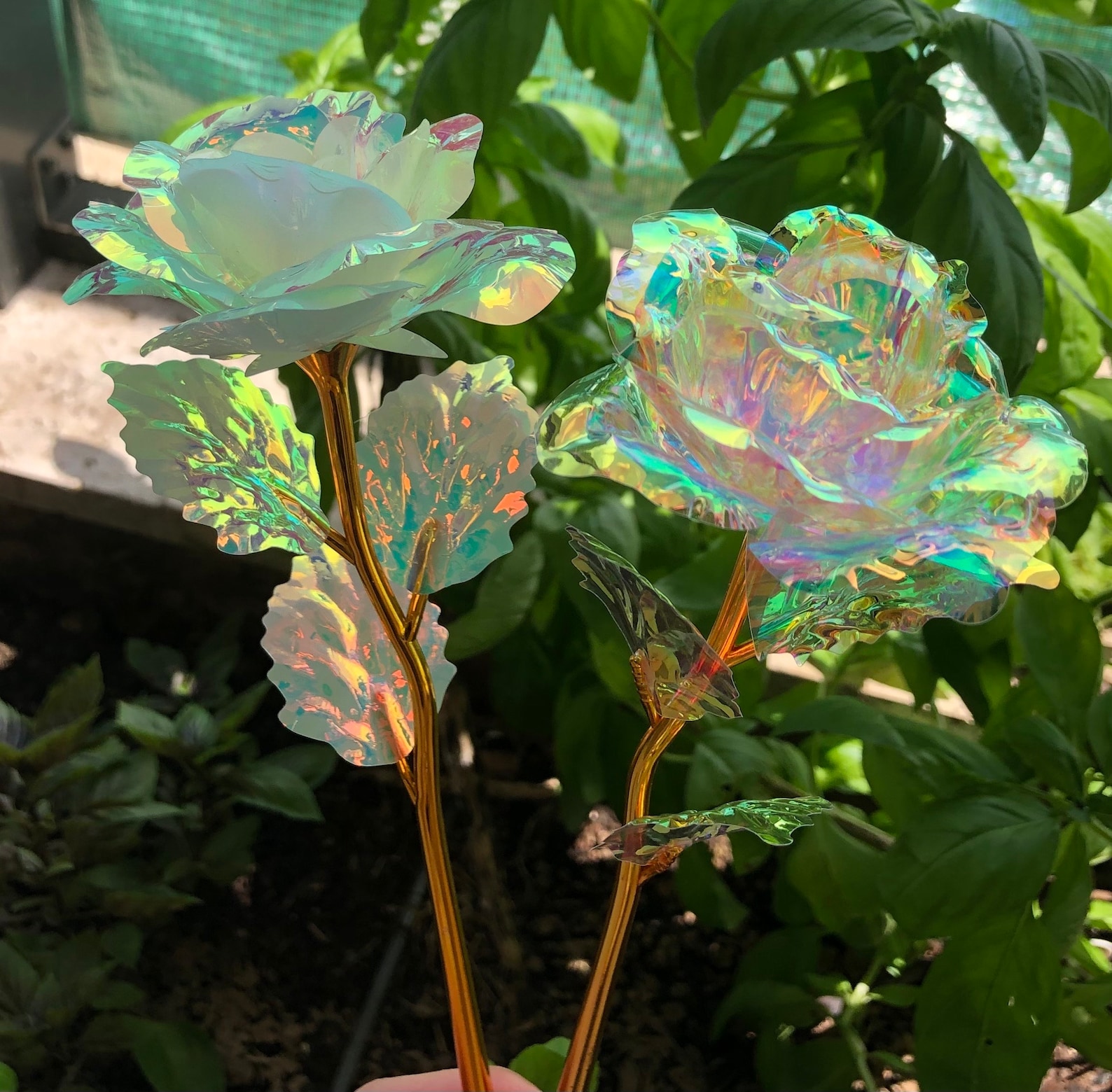 FFXIV Elpis Glow in the Dark Holographic Flower, FFXIV Endwalker ...