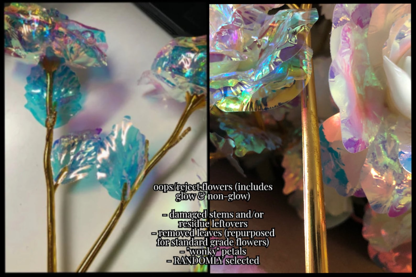 FFXIV Elpis Glow in the Dark Holographic Flower, FFXIV Endwalker ...