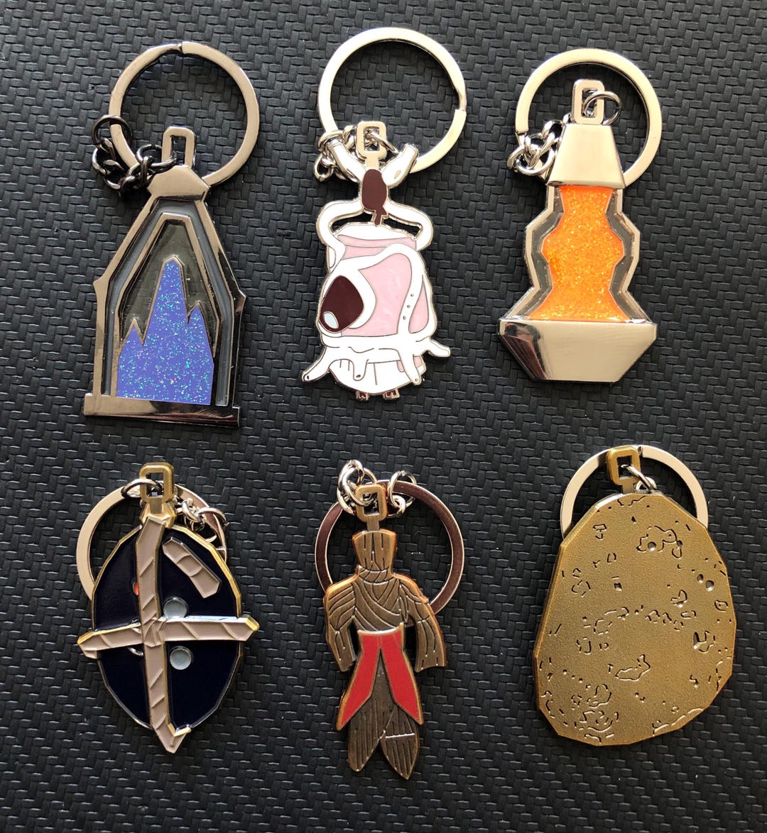 Anomalous Science Trinket Keychains - Abiotic Factor Inspired Keychains ...