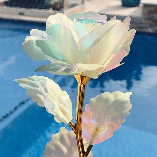 FFXIV Elpis Glow in the Dark Holographic Flower FFXIV - Etsy Australia