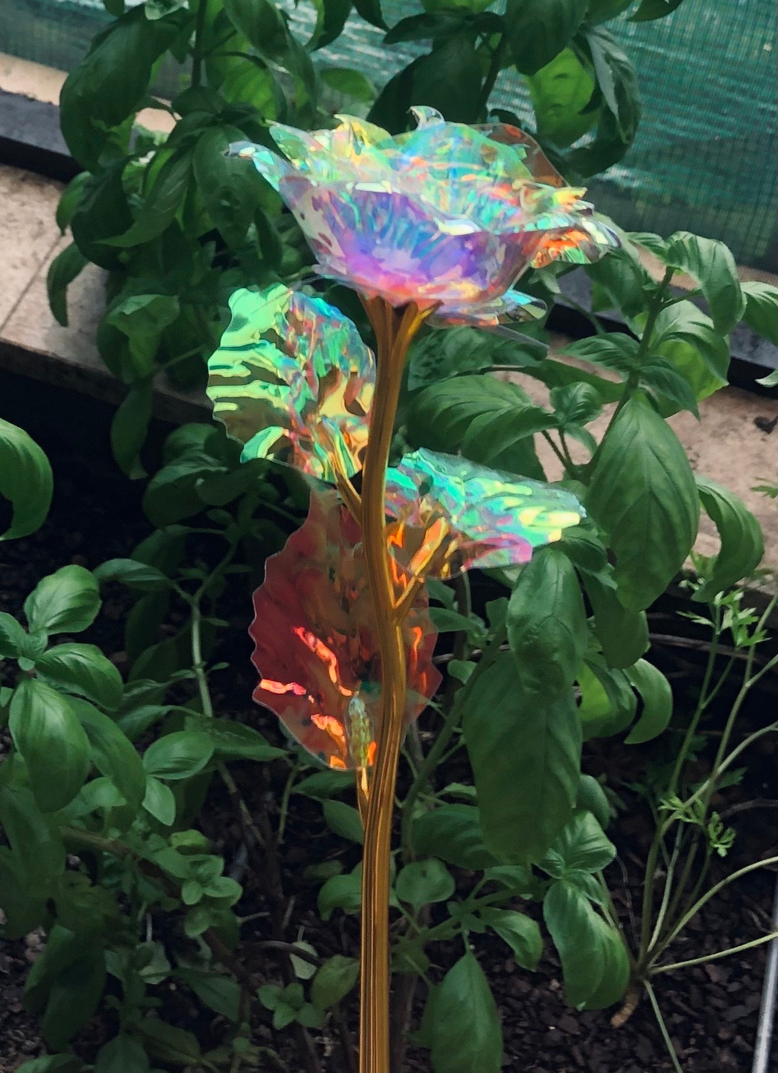 FFXIV Elpis Glow in the Dark Holographic Flower, FFXIV Endwalker ...