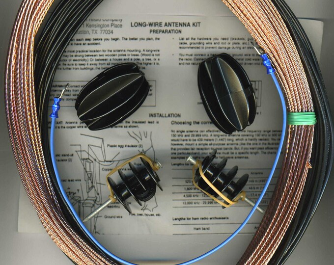 Outside Long Wire Antenna Kit - Etsy
