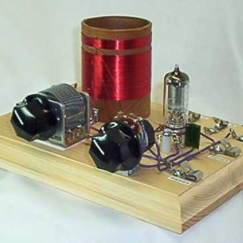 Dunwoody High Performance Crystal Set Radio Kit With Earphone - Etsy
