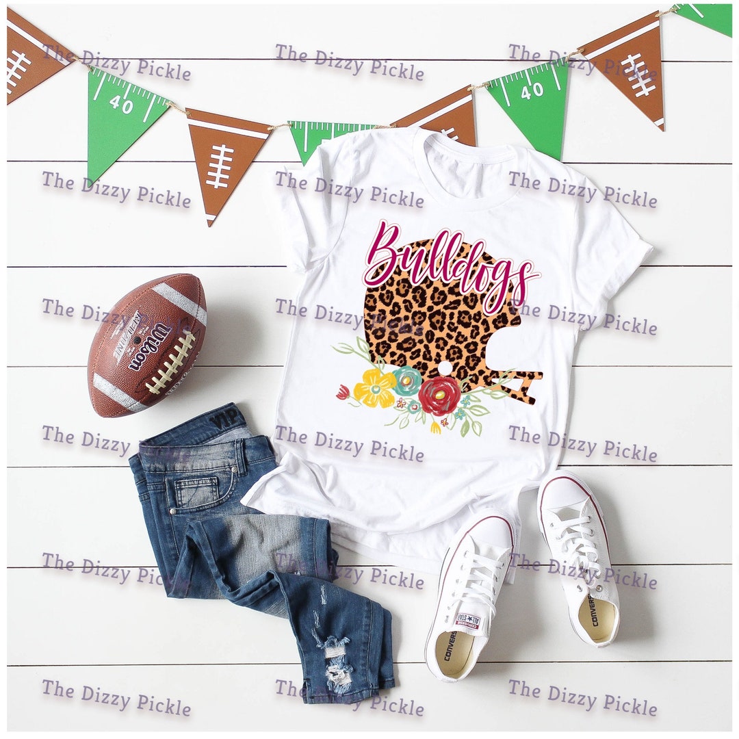 Bulldogs Sublimation Design Leopard Print Design PNG - Etsy