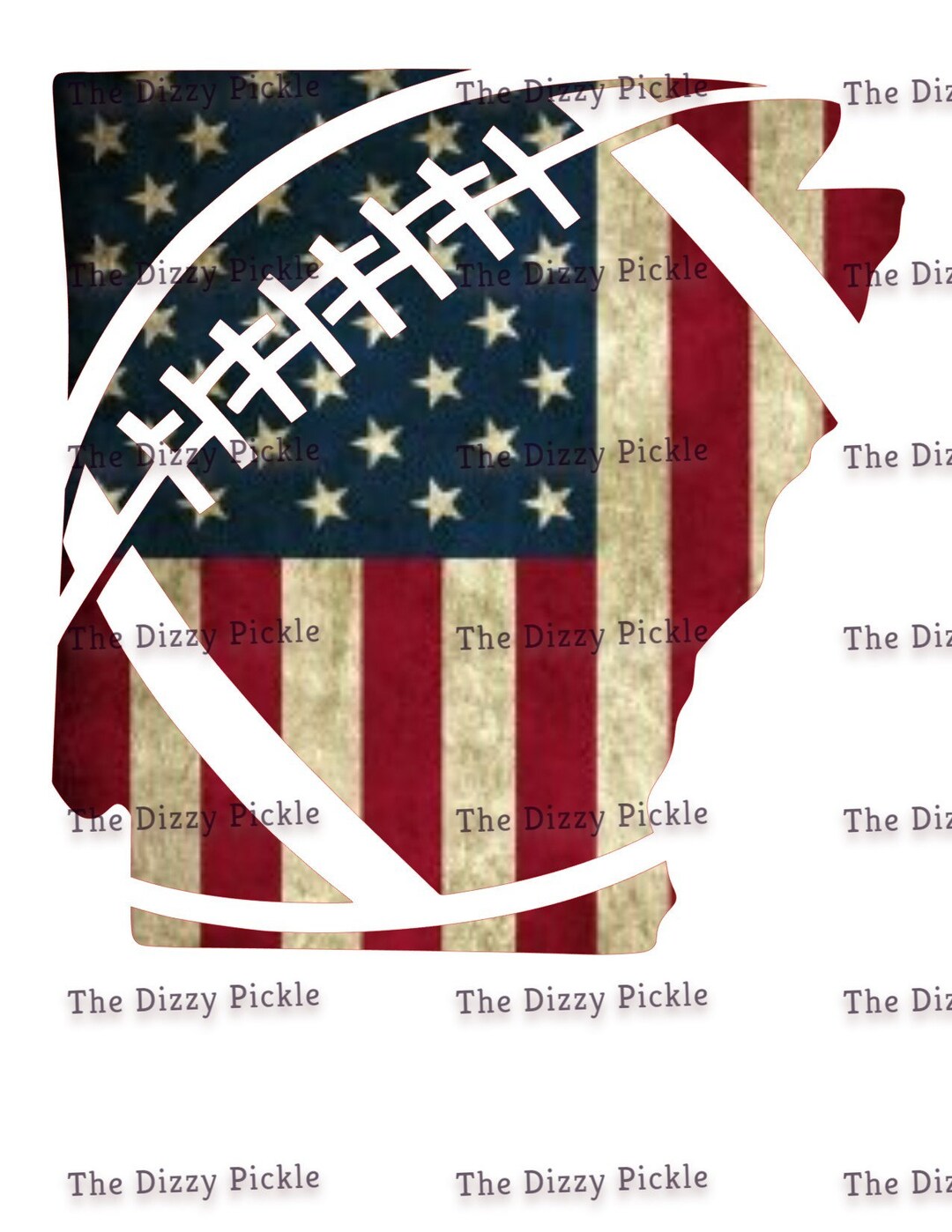 Sublimation Arkansas State With Football Laces Design PNG Sublimation ...