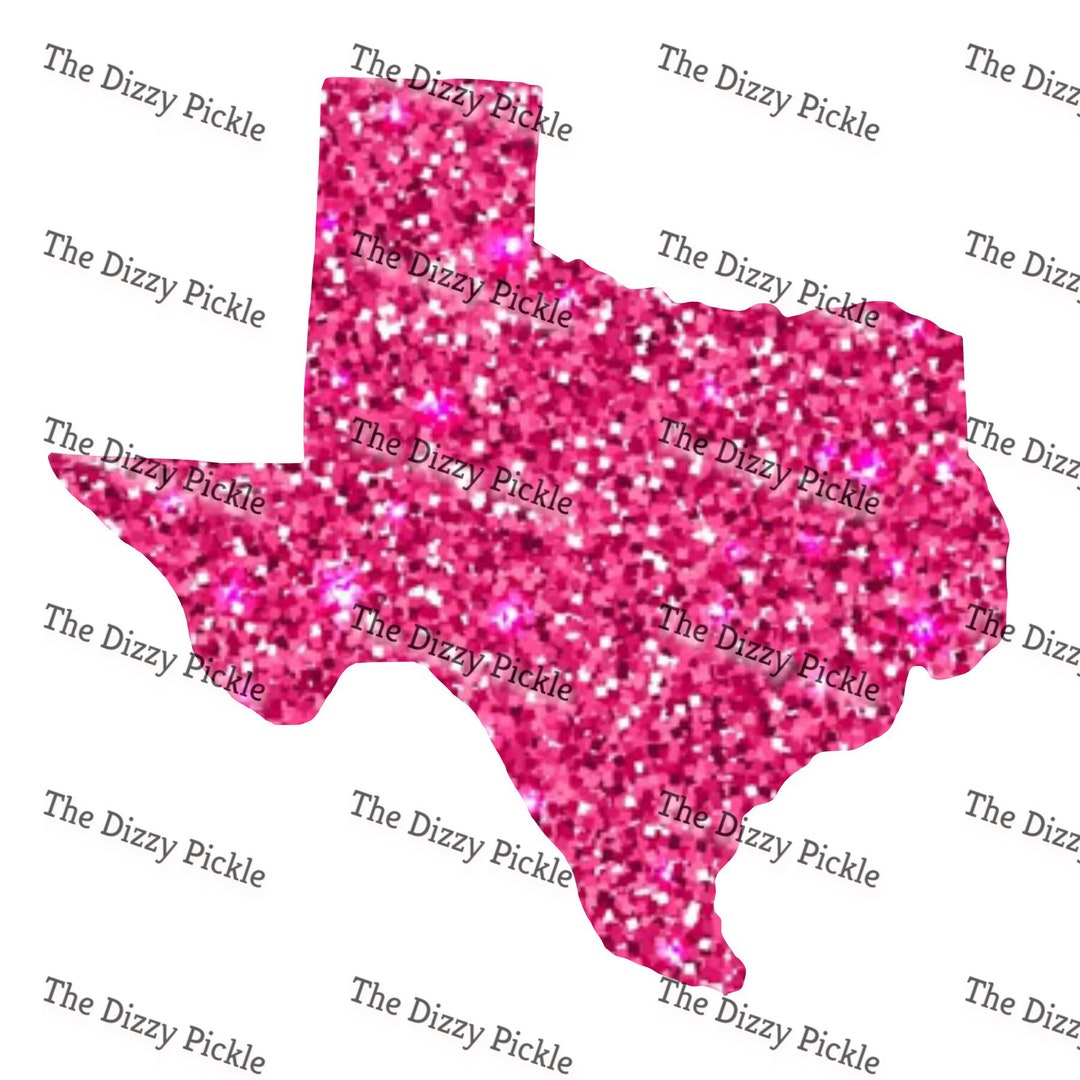 Sublimation Texas State Outline Glitter Design PNG Sublimation Design ...