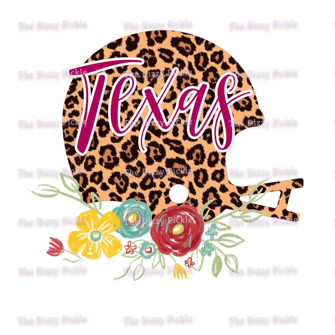 Texas Sublimation Design Leopard Print Design PNG JPEG Sublimation ...