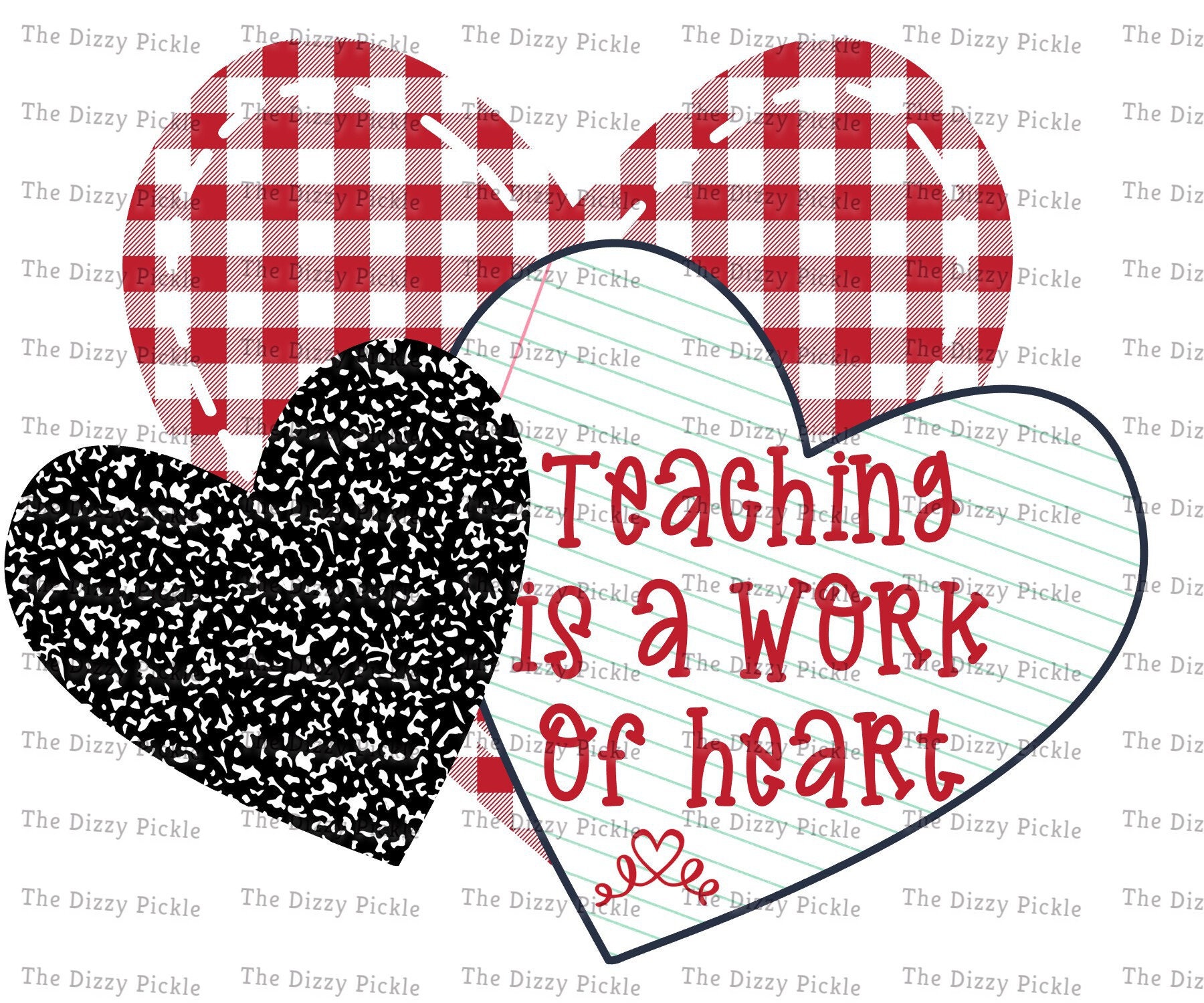 Teacher Valentine Teaching is a Work of Heart Valentines | Etsy