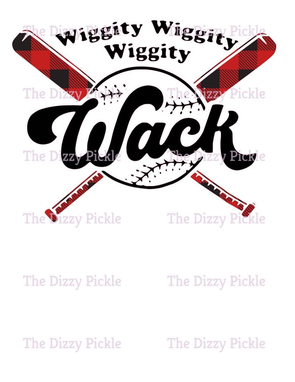 Baseball Whack Wiggity Wiggity Wack File Sublimation Design - Etsy