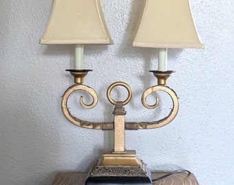 Antique Double Lamp Shade - Etsy