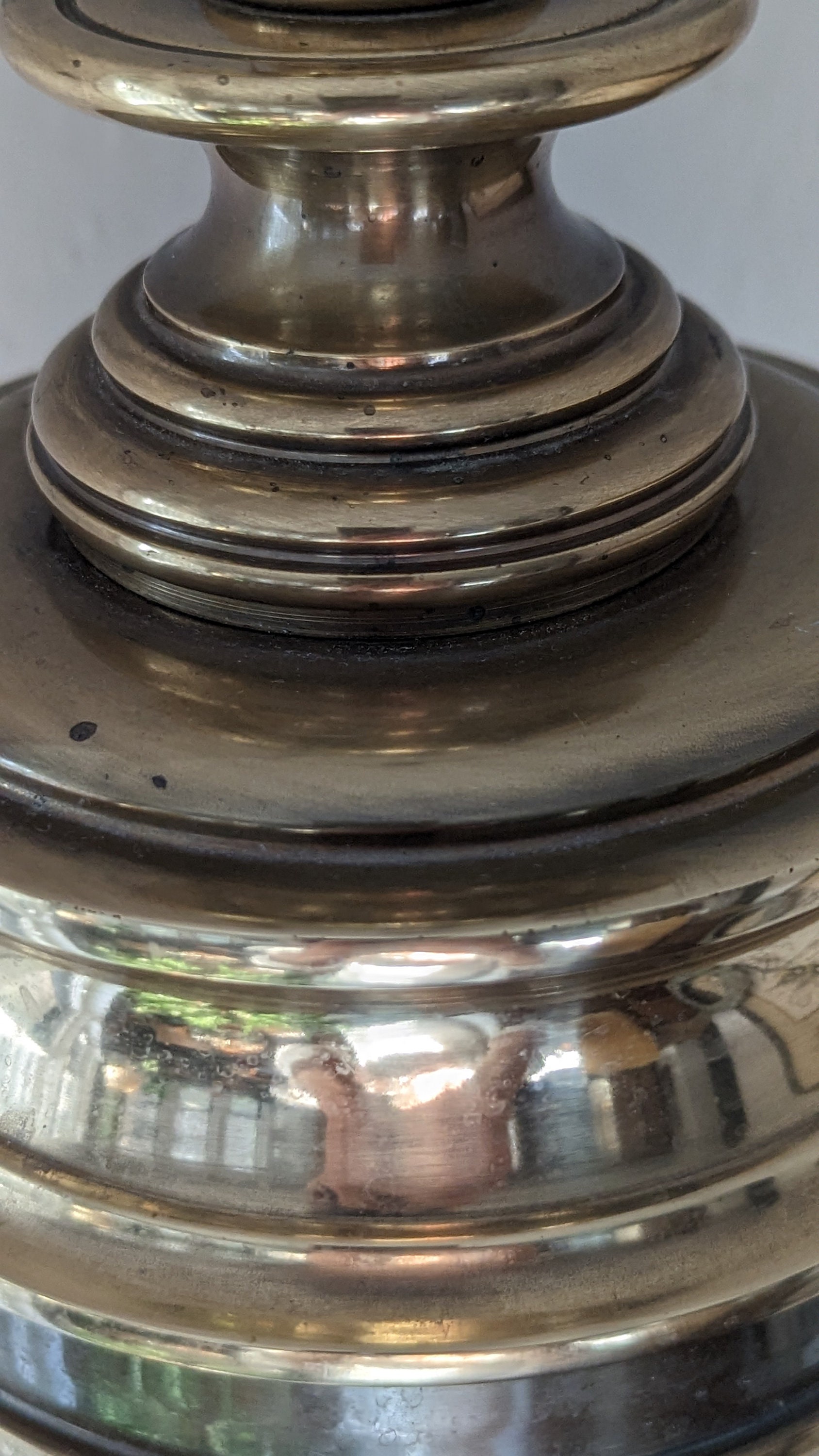 Stiffel Table Brass Lamp Metal Mid Century 31.5 Tall Base Switch - Etsy