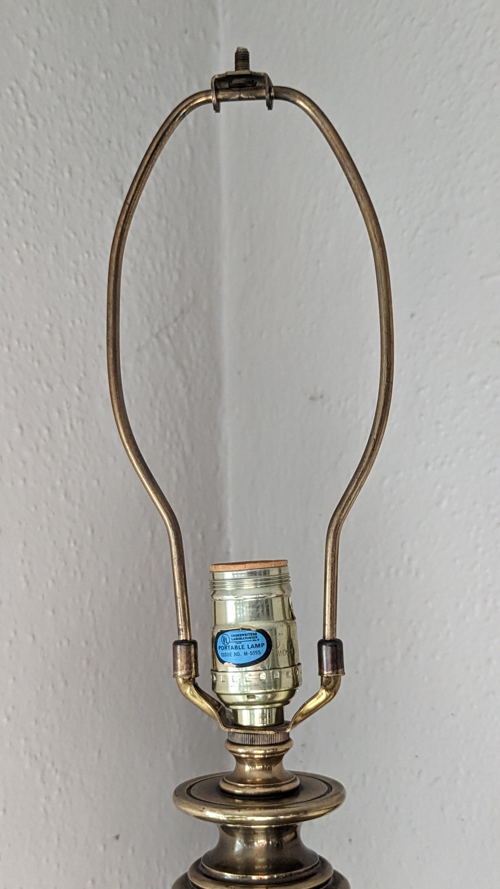 Stiffel Table Brass Lamp Metal Mid Century 31.5 Tall Base Switch - Etsy