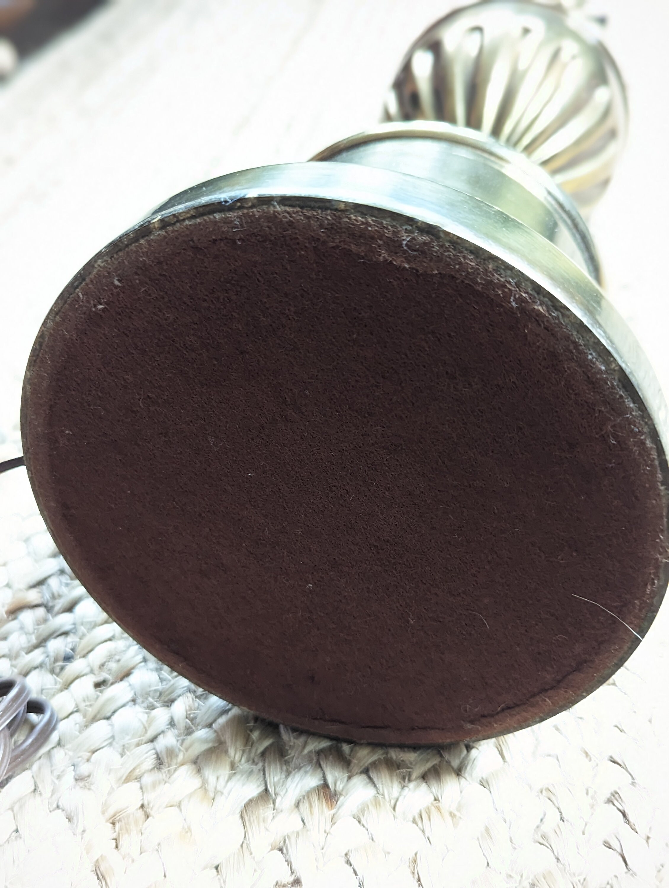 Stiffel Table Lamp Classic Brass Heavy Mid Century 34" Tall Pineapple ...