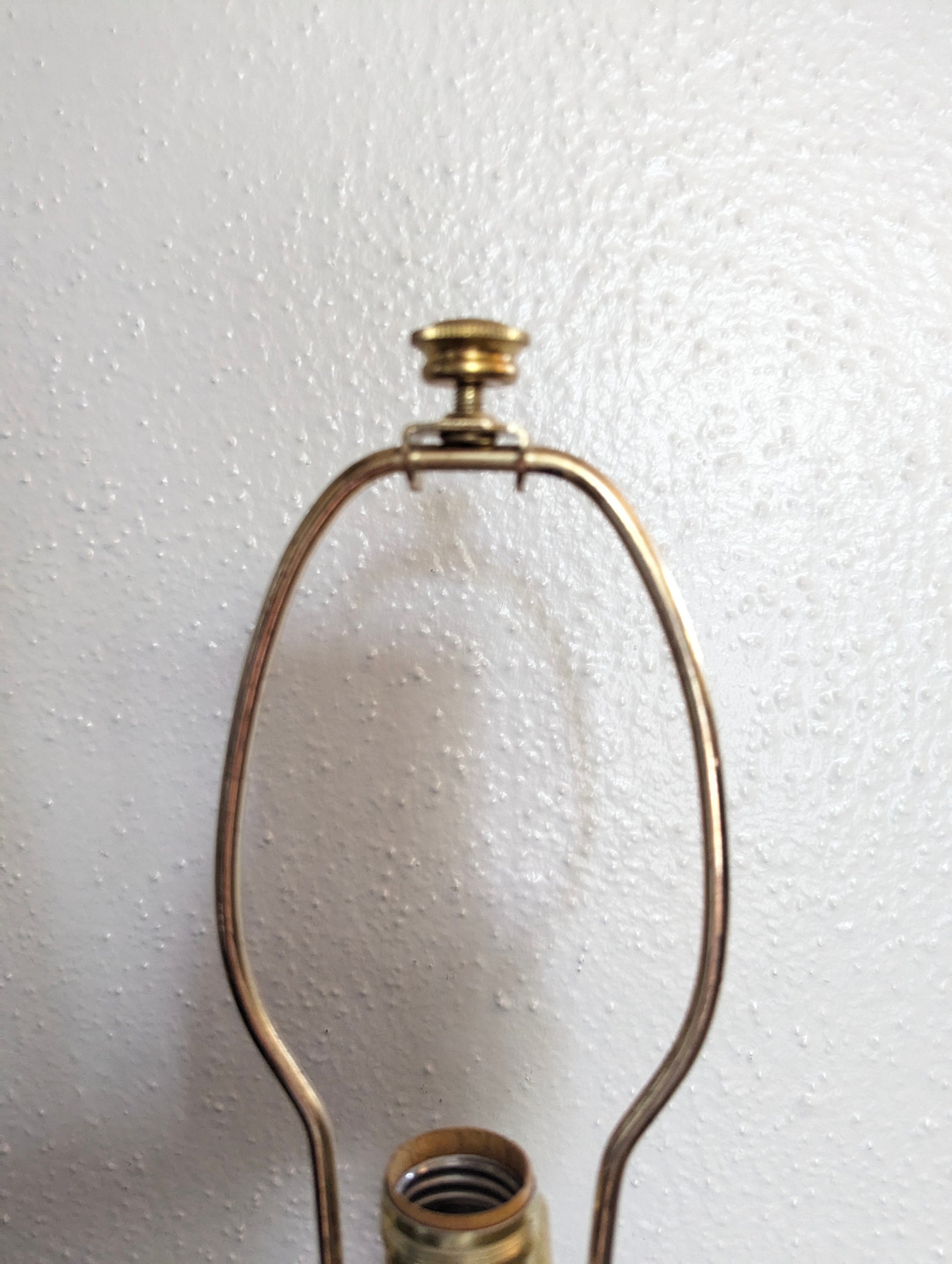 Stiffel Table Lamp Brass Mid Century 27in Tall Socket Switch 3-way Bulb ...