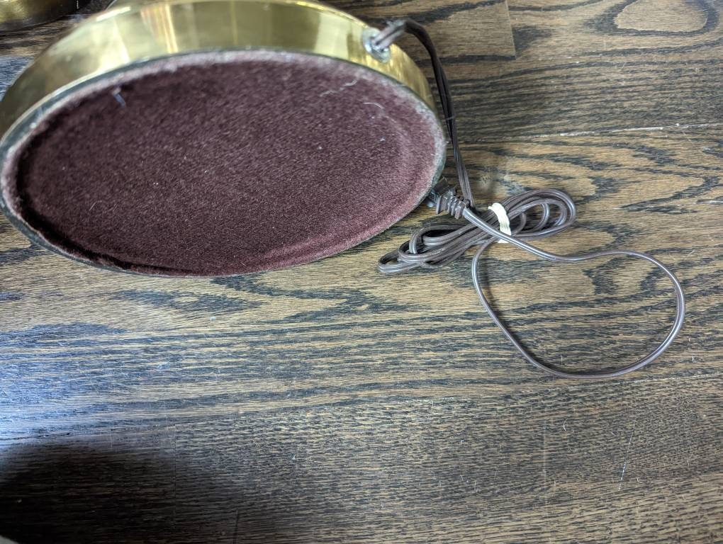 Stiffel Brass Table Lamp 33 Tall Dark Brass Switch on Socket - Etsy