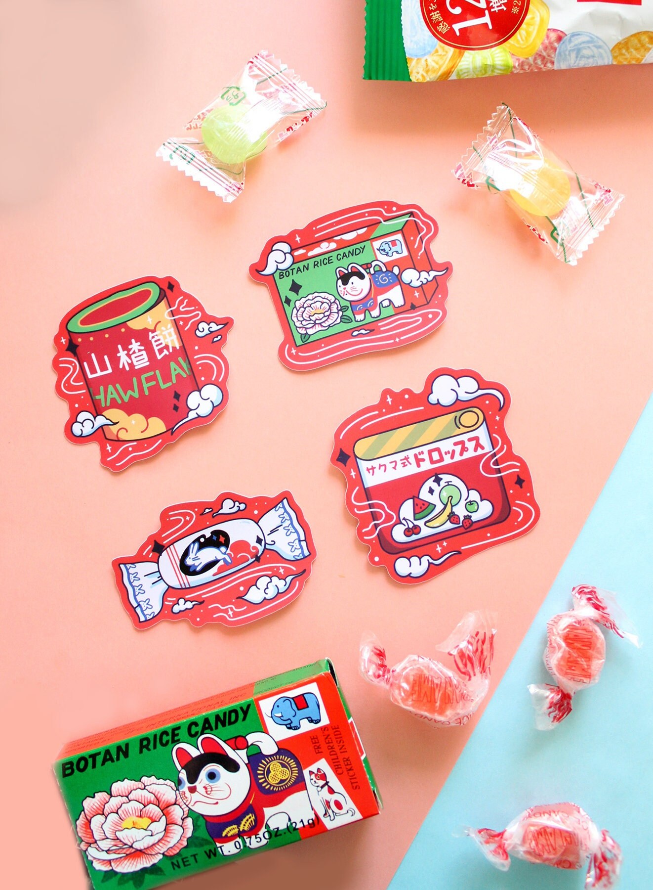Botan Rice Candy Toys
