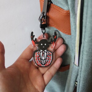 Hannibal Keychain Set, Hannibal Lecter, Large Acrylic Charms, Will ...