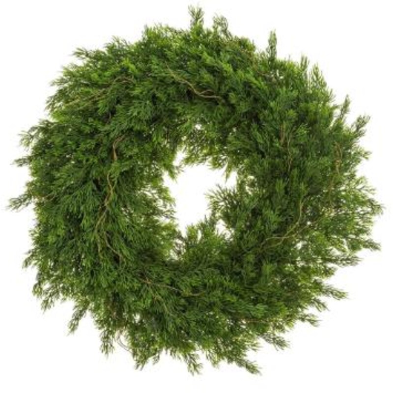 Cedar Wreath - Etsy