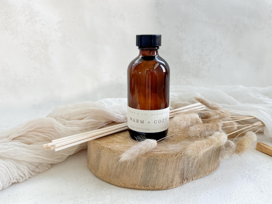 Lemon Zest Reed Diffuser: Non-toxic Home Fragrance - Etsy