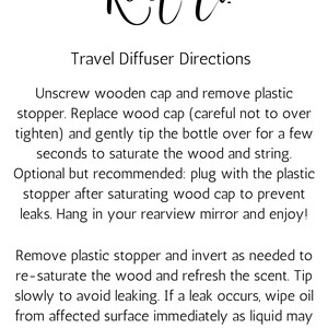 Travel Oil Diffuser: Car Air Freshener - Luxury Fragrance Gift Box - Etsy