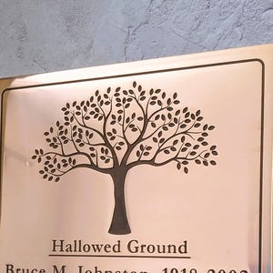 Engraved Bronze Plaque – Personalized Name Plate, Custom House Sign - Etsy